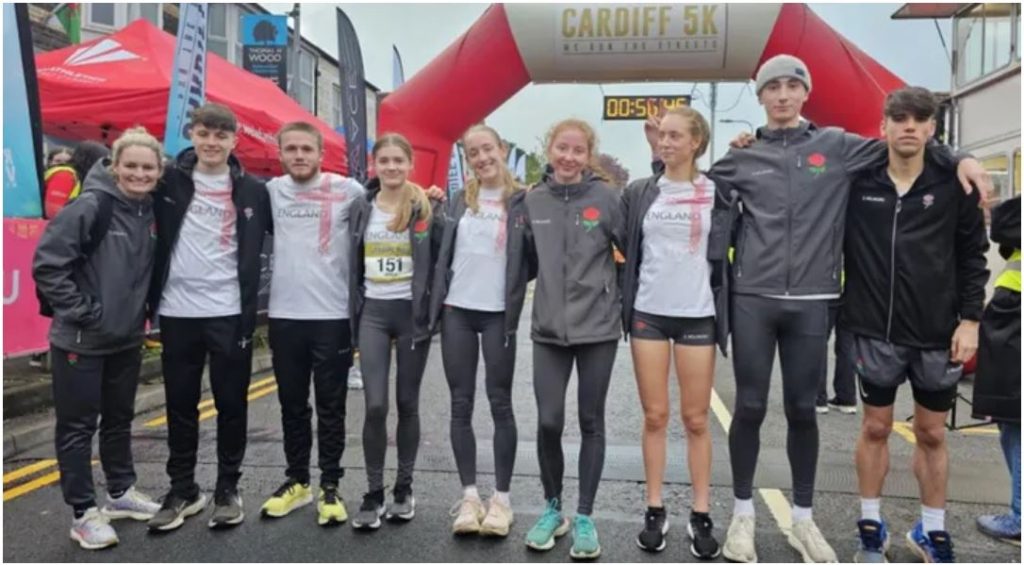 Budding athletes, Isobelle and Fred, get a boost on the running track ...